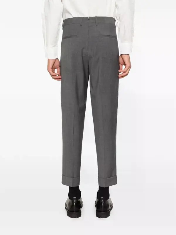 BERWICH Chiaia Pleated Cuffed Trousers