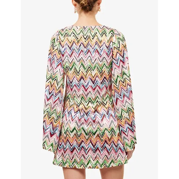 Missoni Chevron Knit Mini Dress