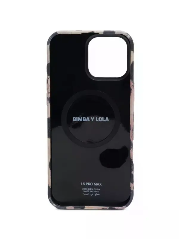 Bimba Y Lola Iphone 16 Pro Max Animal-print Phone Case
