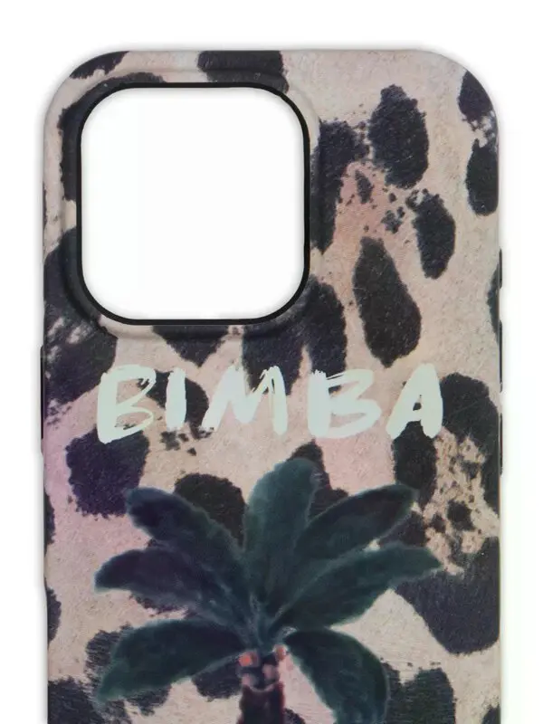 Bimba Y Lola Iphone 16 Pro Animal-print Phone Case
