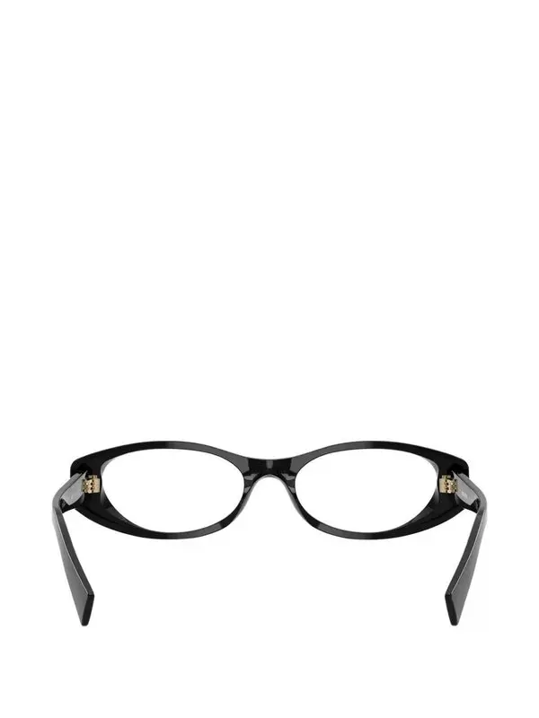 Miu Miu Oval Frame Glasses