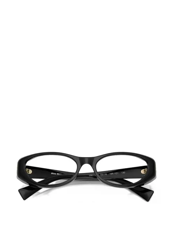 Miu Miu Oval Frame Glasses
