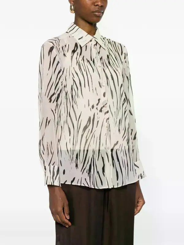 PENNYBLACK Animal Print Shirt