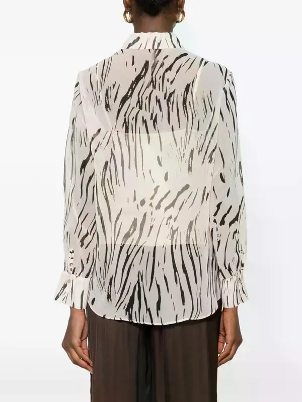 PENNYBLACK Animal Print Shirt