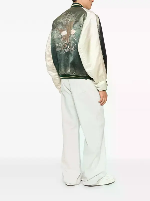 Mihara Yasuhiro Panelled Zip-up Jacket