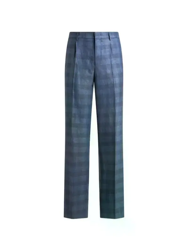 Etro Checked Trousers