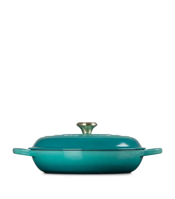LE CREUSET Cast Iron Shallow Casserole Dish