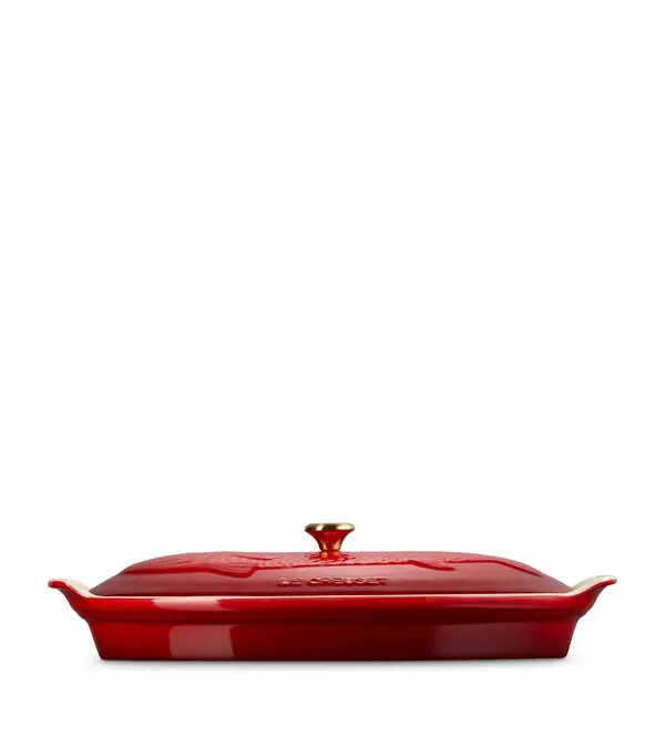 LE CREUSET Stoneware Heritage Fish Baker