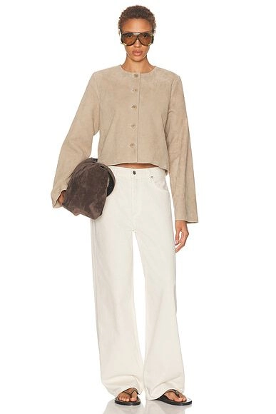 SRG Jemma Suede Jacket - Desert Sand