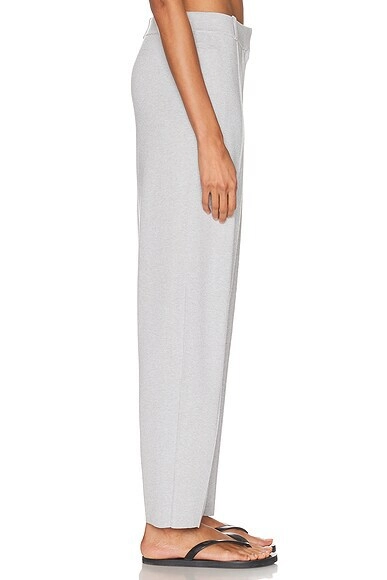 SRG Marielle Knit Tapered Pant - Light Grey