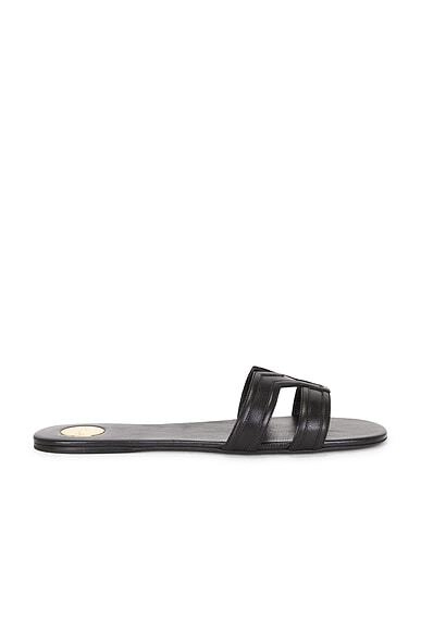 Saint Laurent Mabrouka Slide - Noir