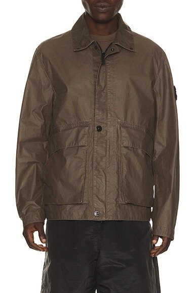 Stone Island Cotton Canvas Jacket