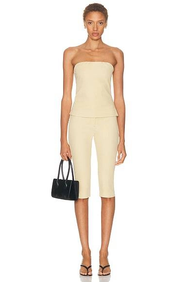 ALFIE Bustier Top - Sand