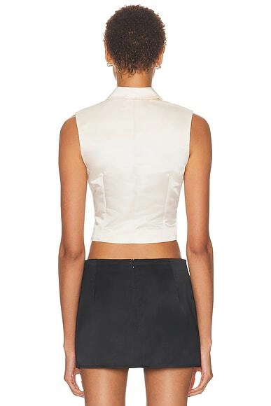 ALFIE Christy Zip Up Top - Sand
