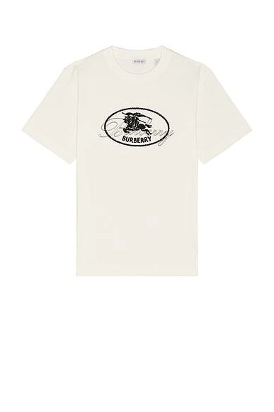 Burberry Ryan Script T-shirt - Chalk