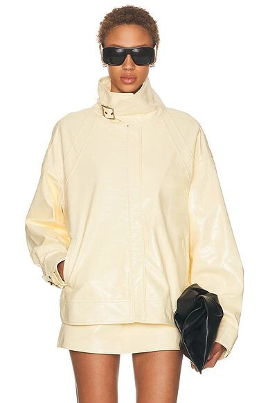 MIMCHIK Buckle Aviator Jacket