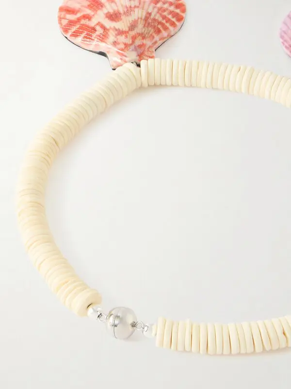 JULIETTA Exclusive Gold-tone Shell Beaded Necklace