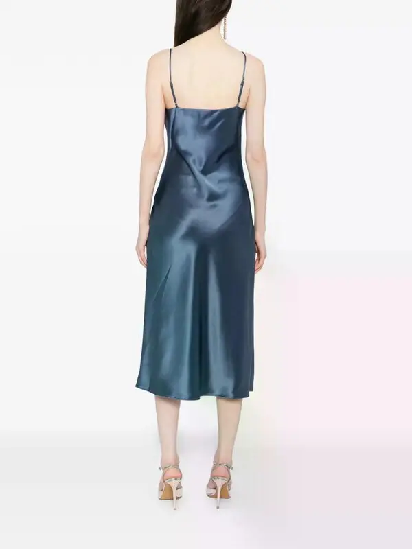 Cynthia Rowley Satin Dress - Blue