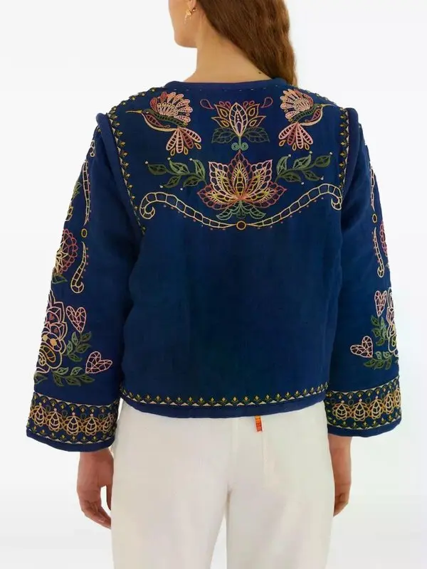 Farm Rio Embroidered Jacket