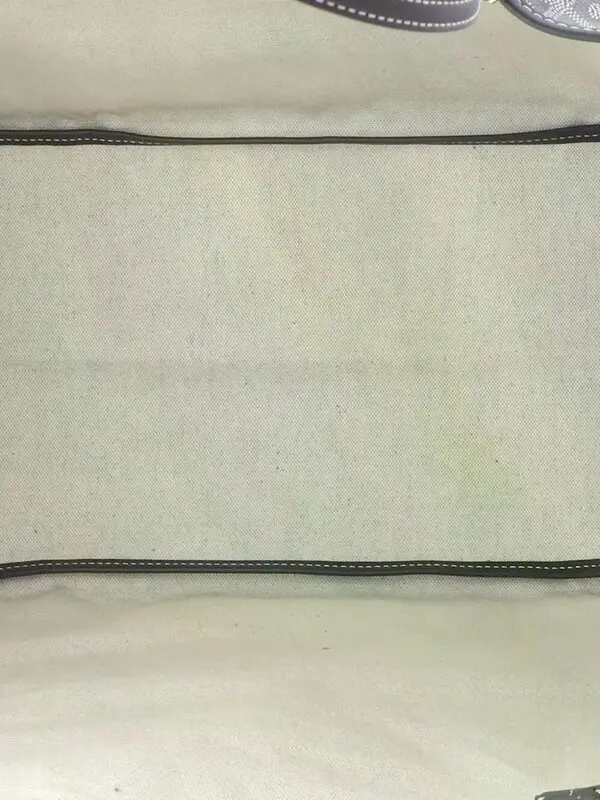 Goyard Saint Louis Coated Canvas Gm Tote Bag - Grey