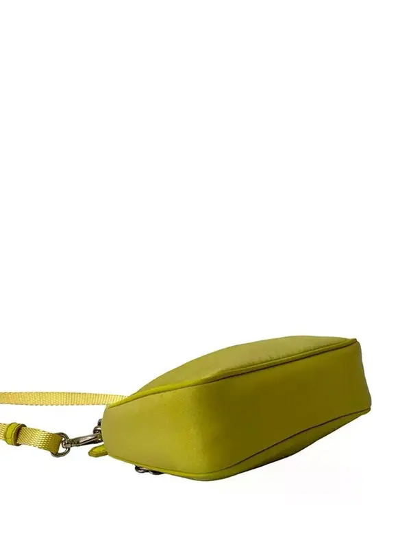 Prada Mini Tessuto Re-edition 2005 Satchel - Yellow