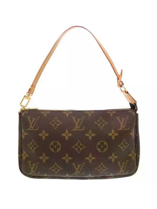 LOUIS VUITTON 2000 Monogram Pochette Accessoires Shoulder Bag