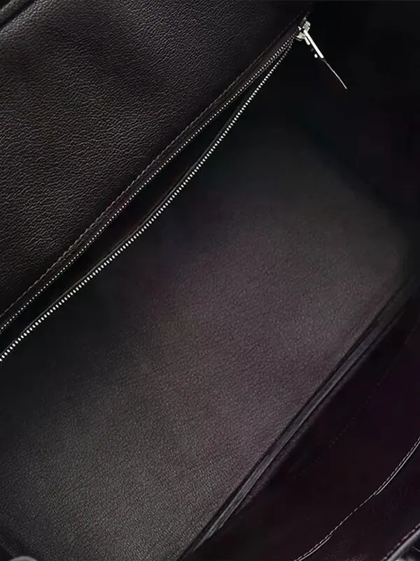 Hermès Veau Barenia And Vibrato Birkin Retourne 35 Handbag