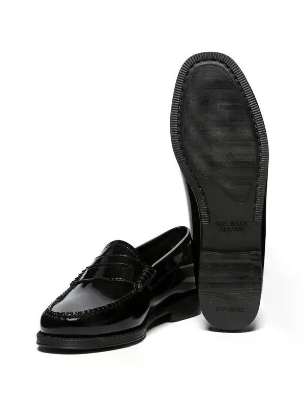 G.H.BASS Patent Penny Loafers