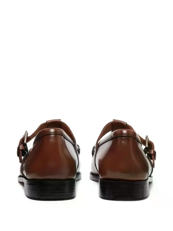 G.H.BASS Weejuns Mary Jane Loafers - Brown
