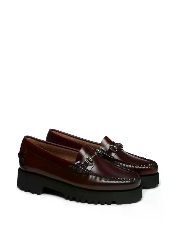 G.H.BASS Weejuns 90s Liana Horsebit Lug Sole Loafers