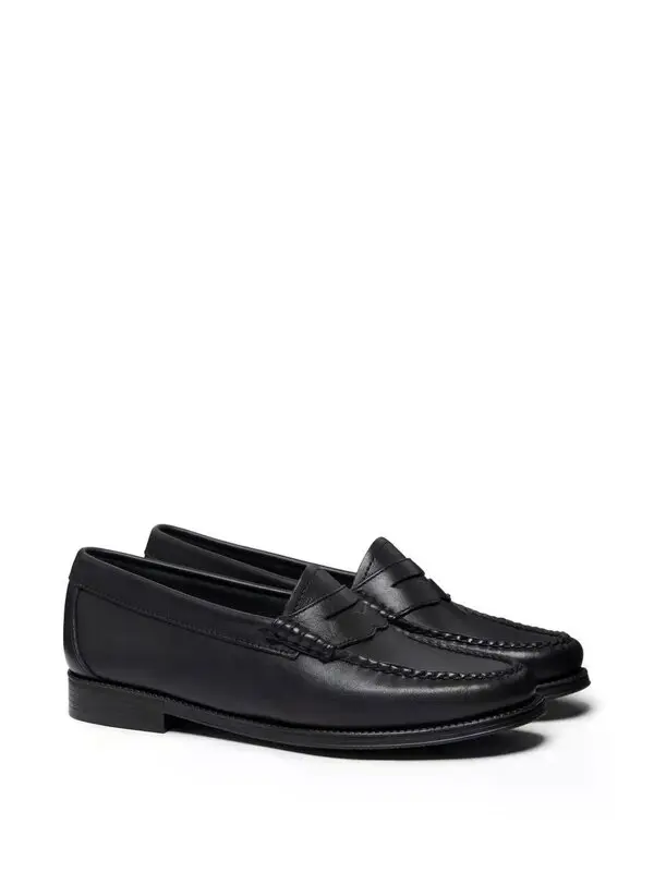 G.H.BASS Easy Weejuns Penny Loafers - Black