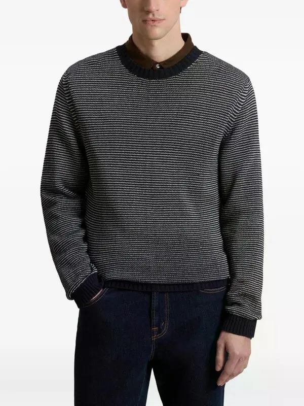 Woolrich Striped Crew Neck Sweater