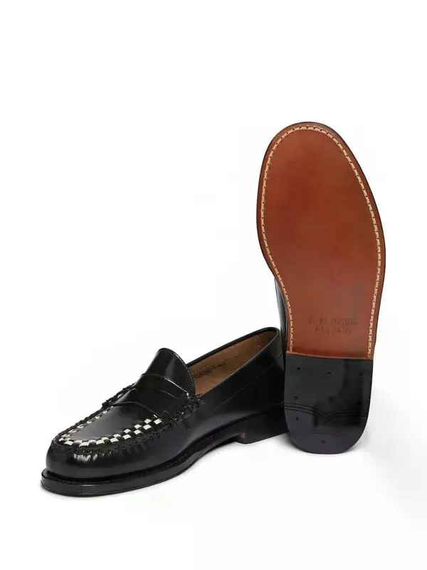 G.H.BASS Weejuns Larson Weave Loafers