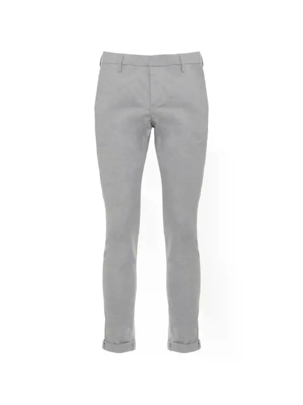 DONDUP Button-detail Trousers - Grey