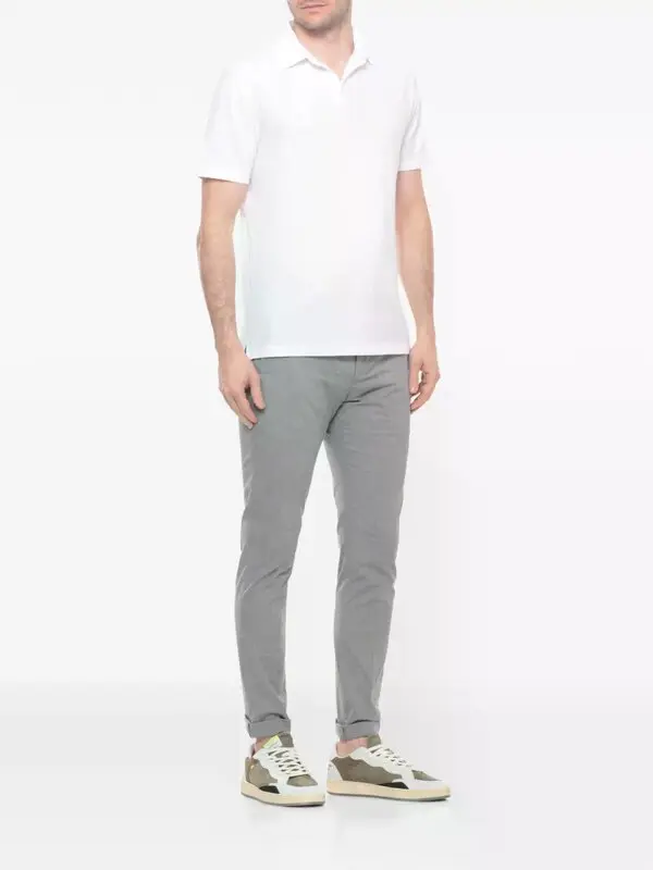DONDUP Button-detail Trousers - Grey