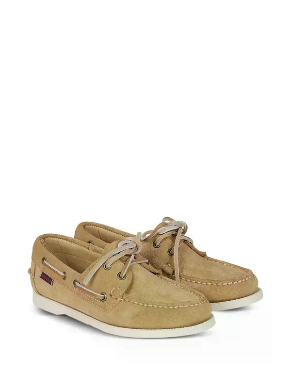 SEBAGO Portland Lace-up Boat Shoes In Suede