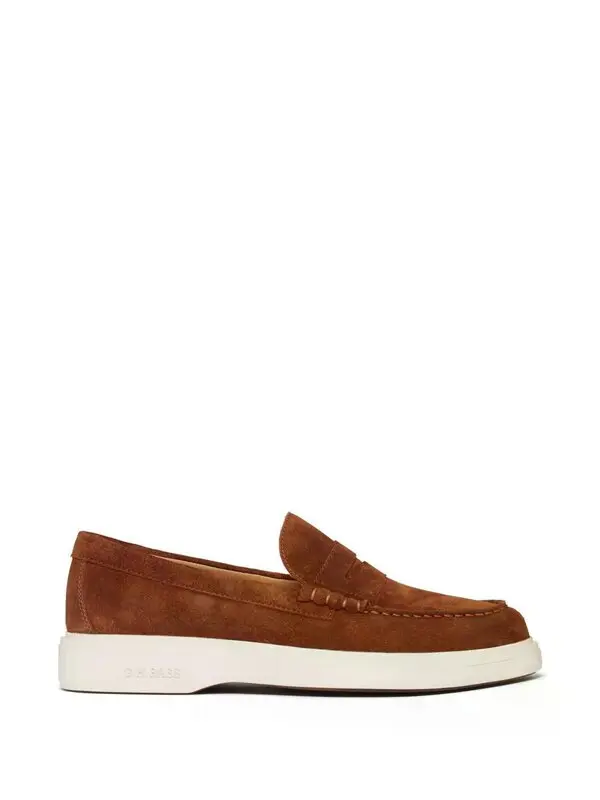 G.H.BASS Bosco Cupsole Penny Loafers - Brown