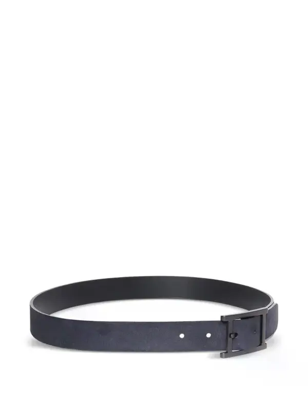 Orciani Textured Finish Belt With Buckle Fastening - Blue
