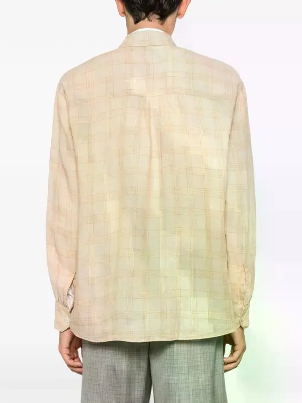 Our Legacy Checked Linen Shirt