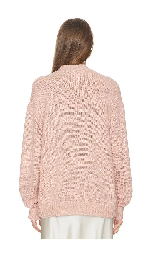 SRG Everlie Mockneck Sweater - Pink