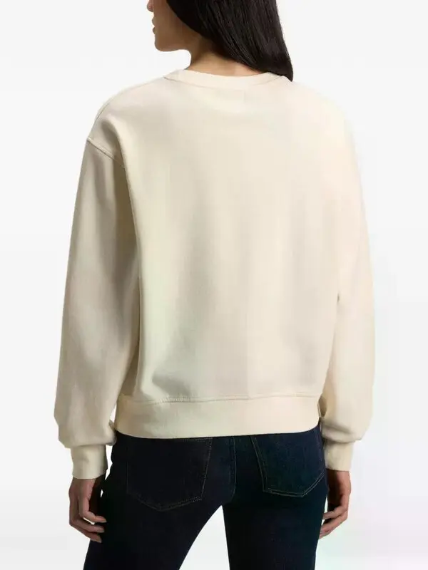 Woolrich Crew-neck Sweatshirt With Embroidered Logo