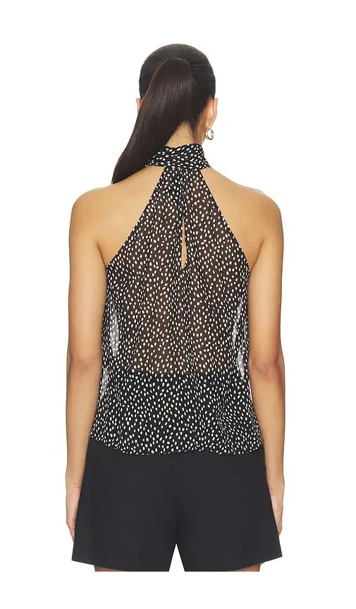 NILI LOTAN Alla Halterneck Top