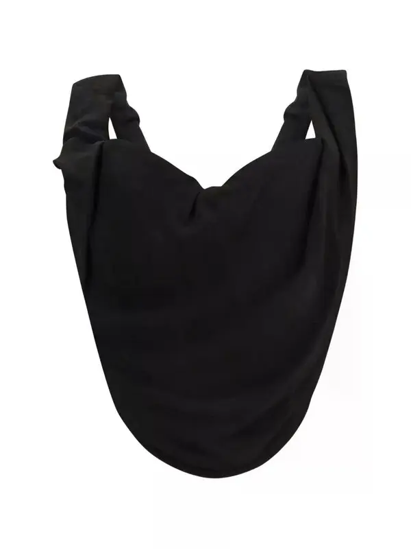VIVIENNE WESTWOOD Corset Top With Ruched Straps - Black