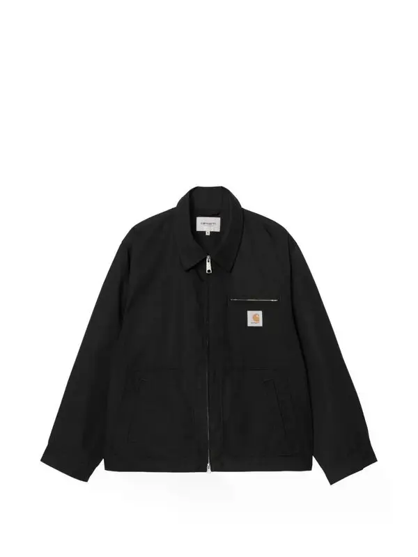 Carhartt Work In Progress Postal Chest-pocket Shirt Jacket - Black