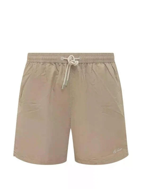 MC2 SAINT BARTH Patmos Swim Shorts - Neutrals