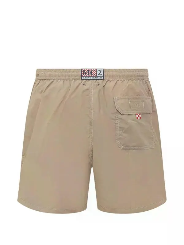 MC2 SAINT BARTH Patmos Swim Shorts - Neutrals