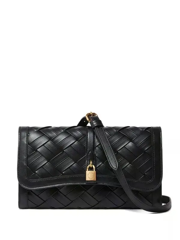 Stella McCartney Ryder Pebble Grain Zip Wallet - Black