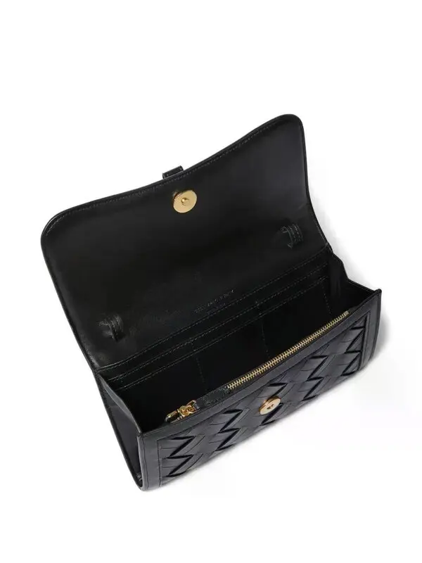 Stella McCartney Ryder Pebble Grain Zip Wallet