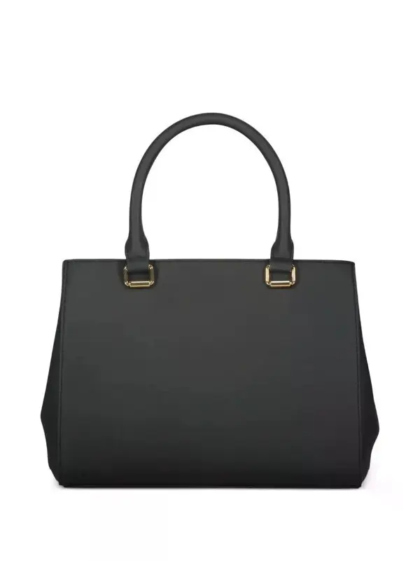 Moschino Logo Lettering Rigid Tote Bag