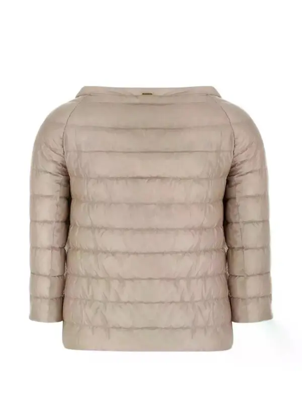 Herno Quilted Jacket With Three-quarter Sleeves